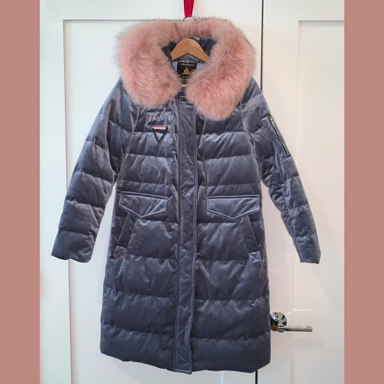 Brand NEW Periwinkle blue winter coat puffer -... - Depop