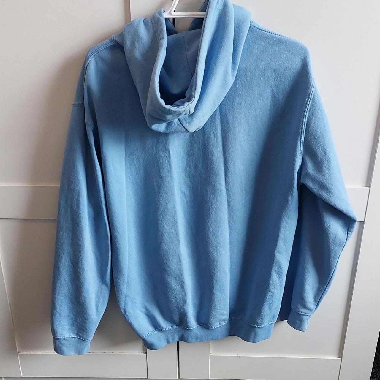 American Vintage Men's Blue Hoodie | Depop