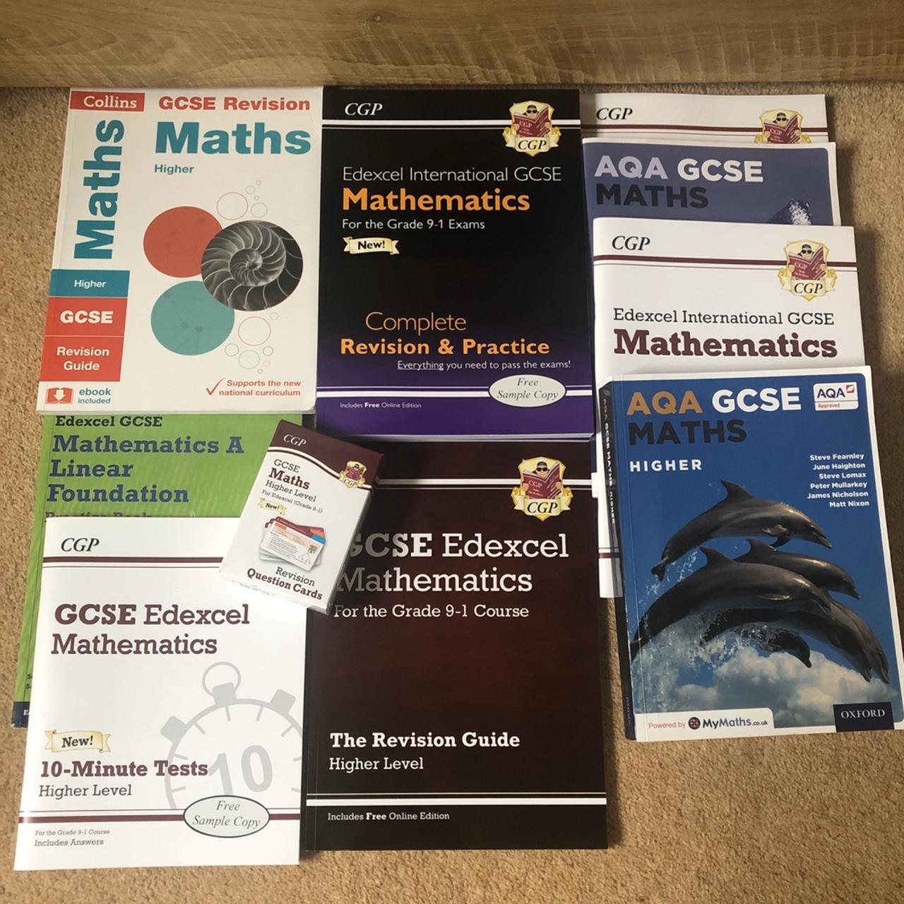 GCSE maths revision book CGP edexcel revision guide... | Depop