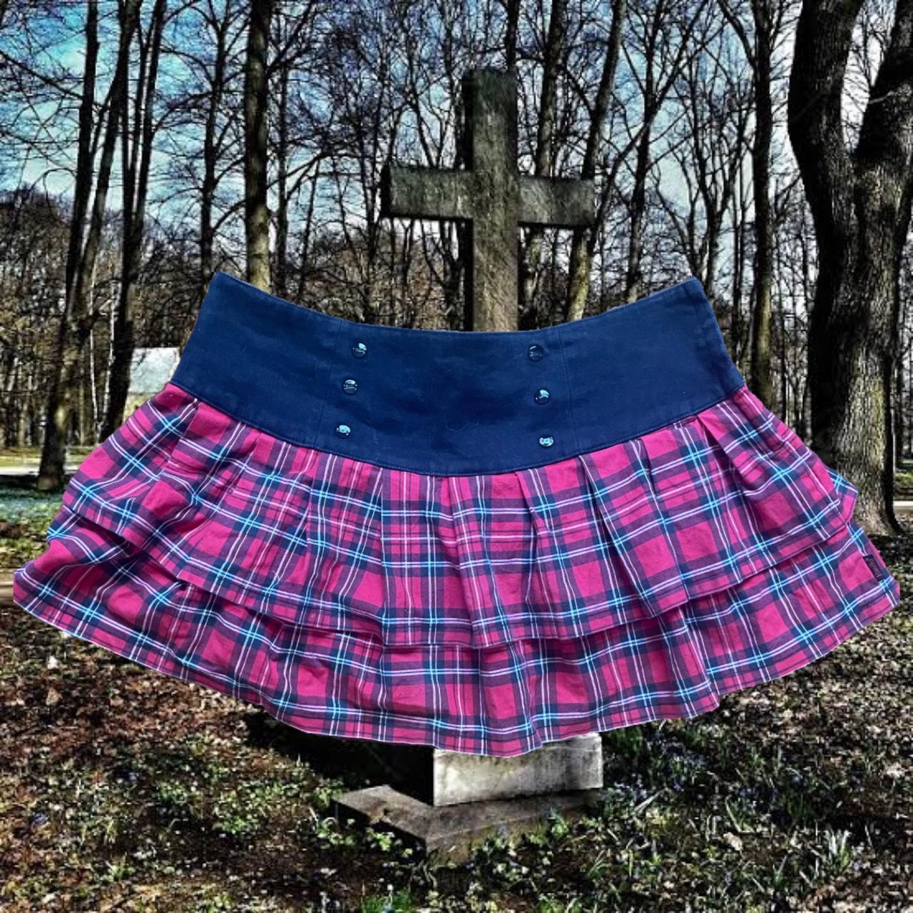 SOLD DO NOT BUY emily the strange tartan skirt major... - Depop