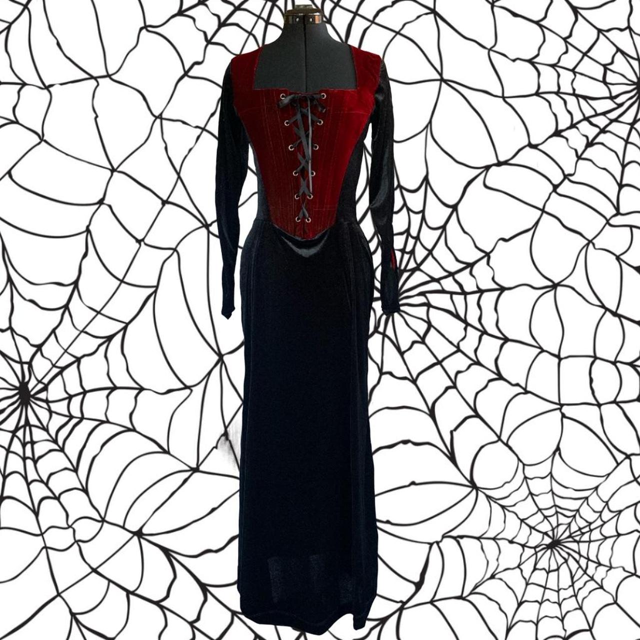 BLOOD RED CORSET DRESS BY RAVEN The iconic sought... - Depop