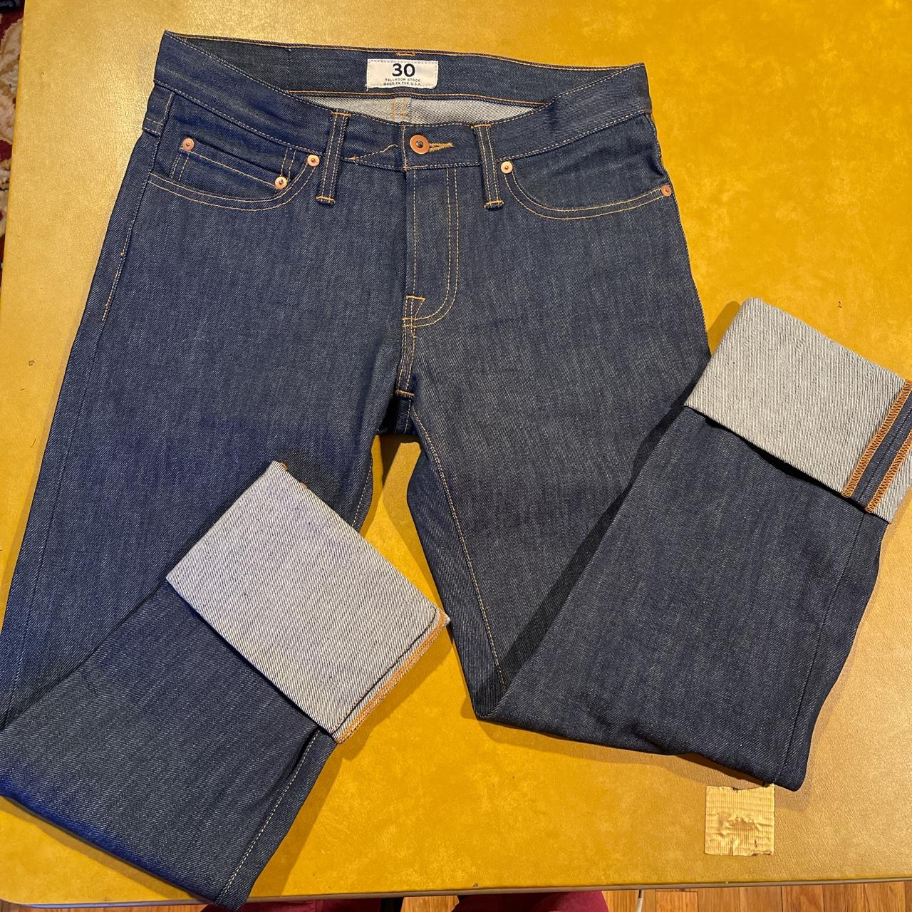 Tellason Stock Women’s Jeans Made in San Francisco... - Depop