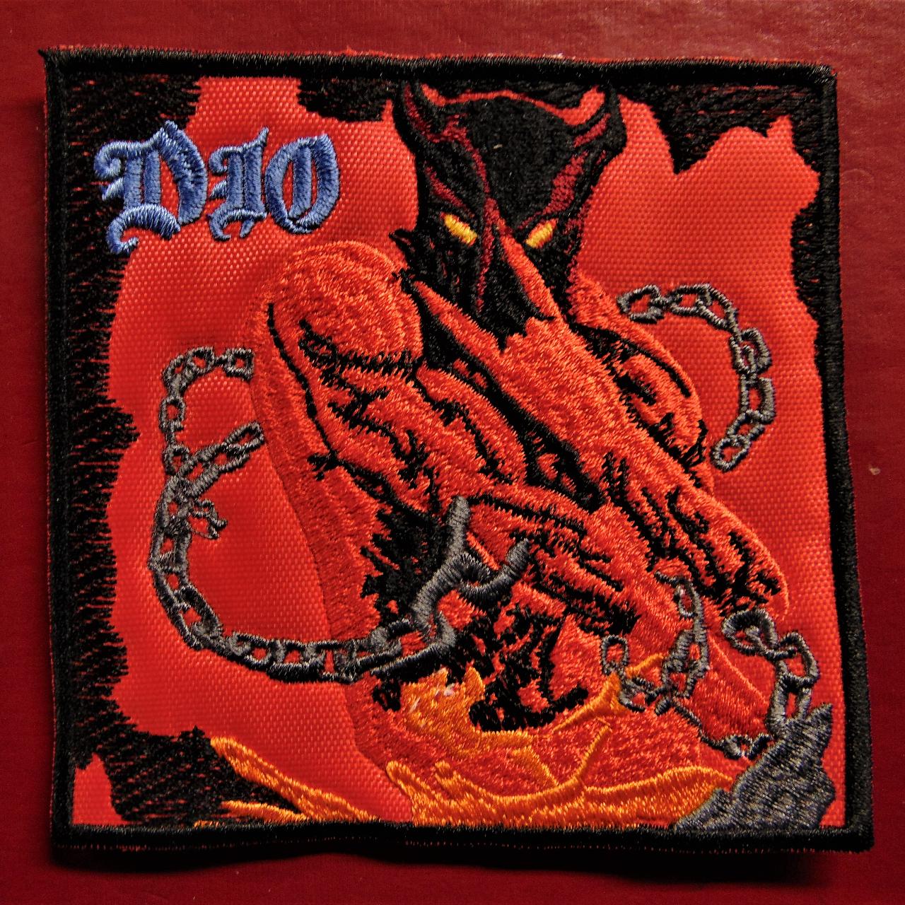 DIO EMBROIDERED PATCH #673 HEAVY METAL FROM... - Depop