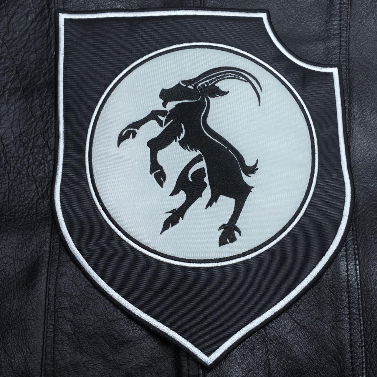 GOATMOON EMBROIDERED LARGE BACKPATCH TECHNICAL ... - Depop