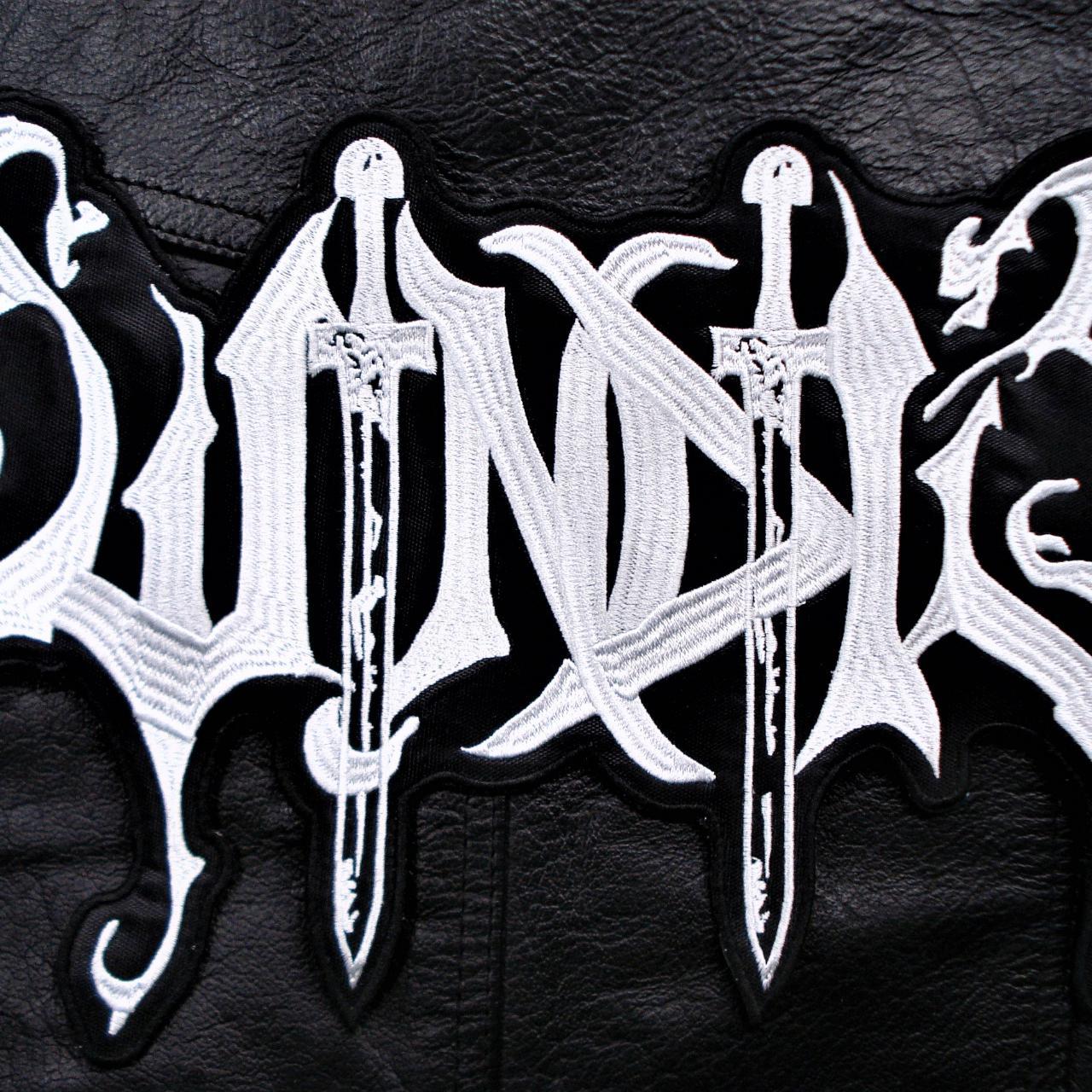 WINDIR "band logo" EMBROIDERED LARGE... - Depop