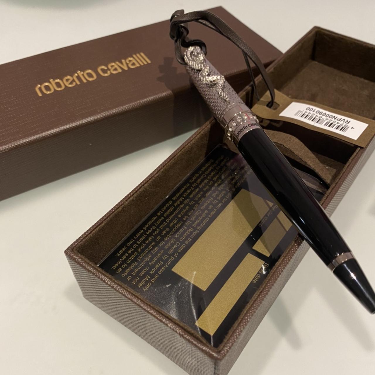 AUTHENTIC ROBERTO CAVALLI stylish serpent pen.... - Depop