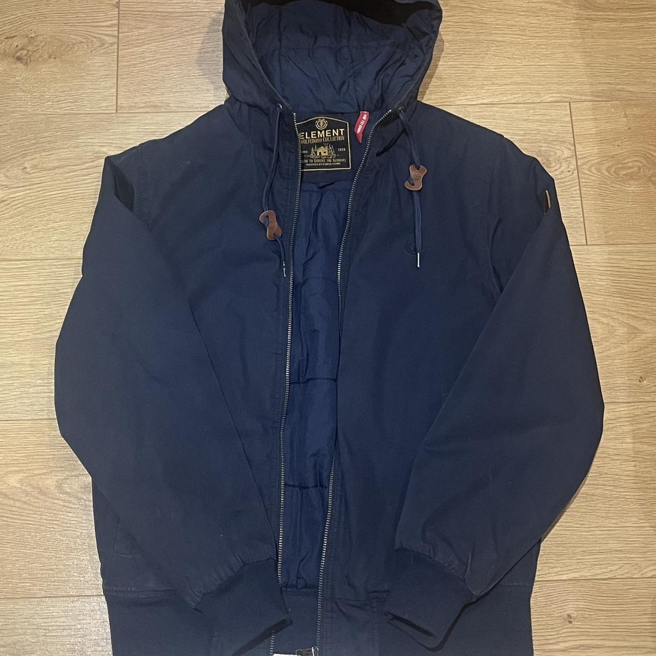 Element Men's Navy Jacket | Depop