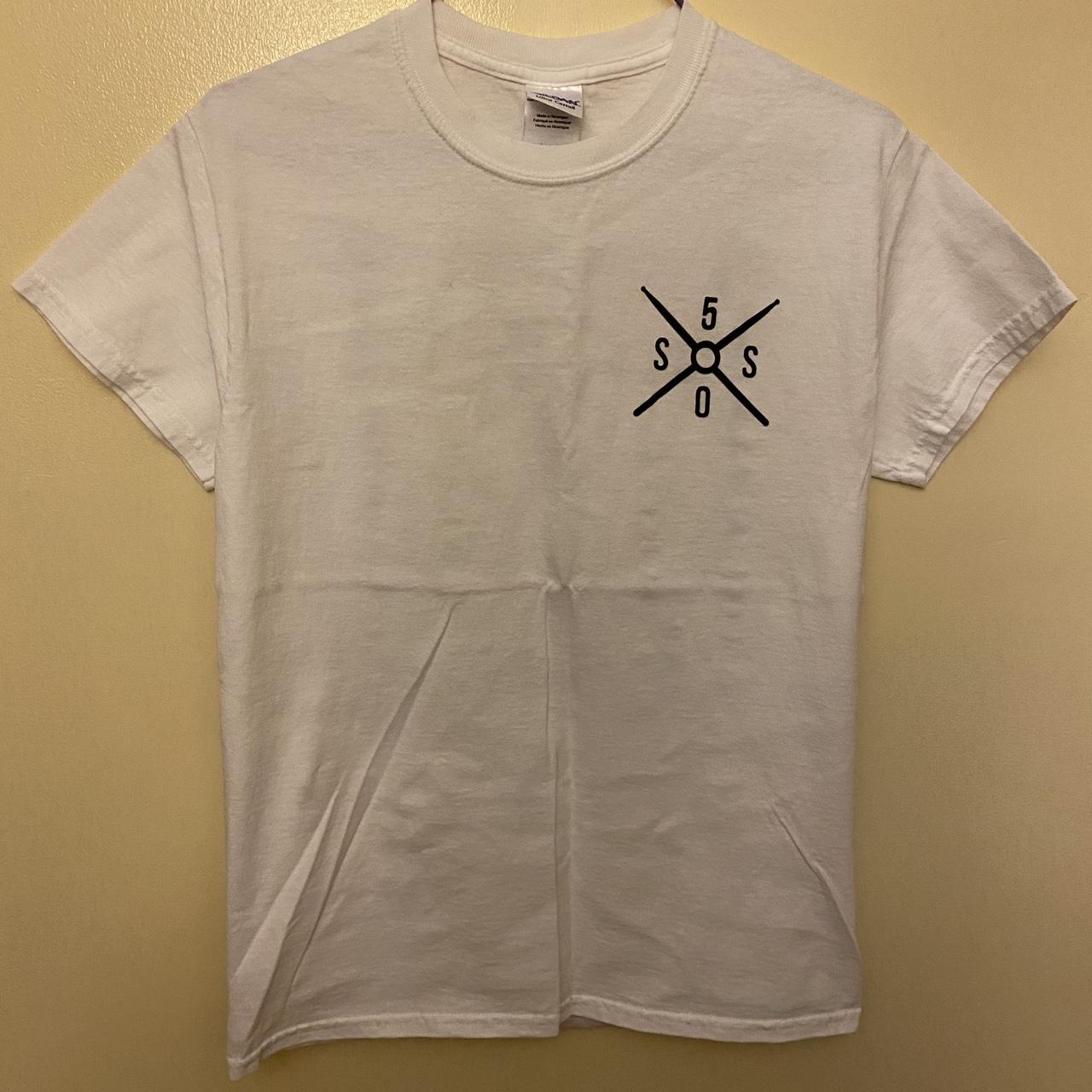 •5sos unofficial fan merch •worn once and still... - Depop