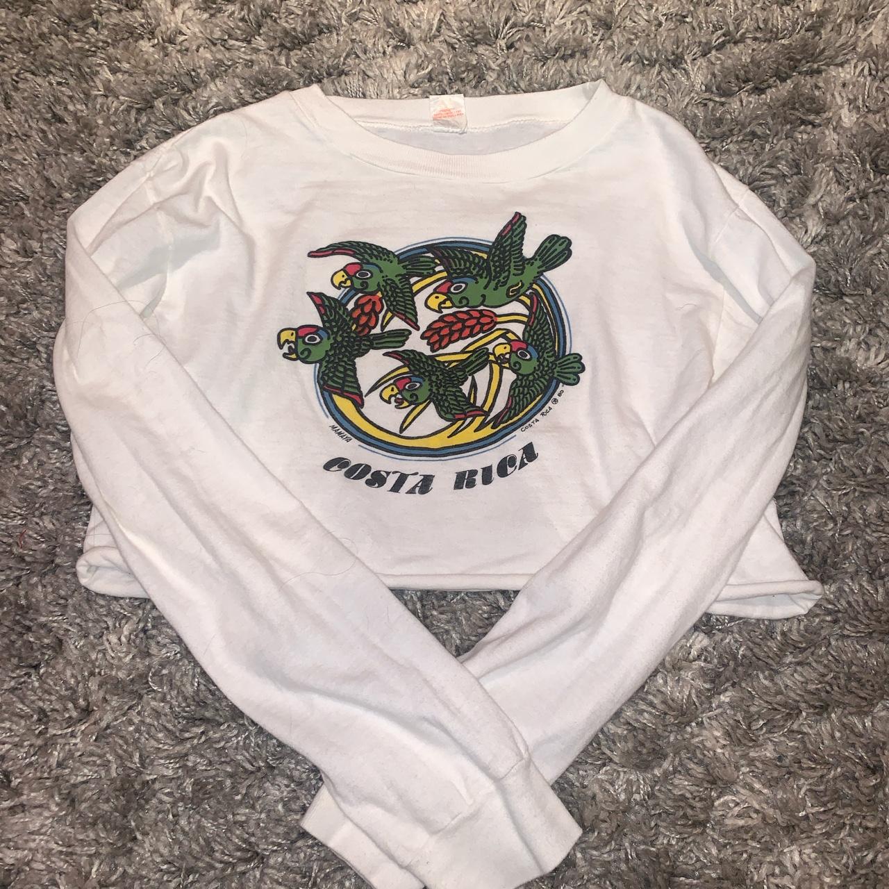 Vintage Costa Rica cropped top New, never worn Very... - Depop