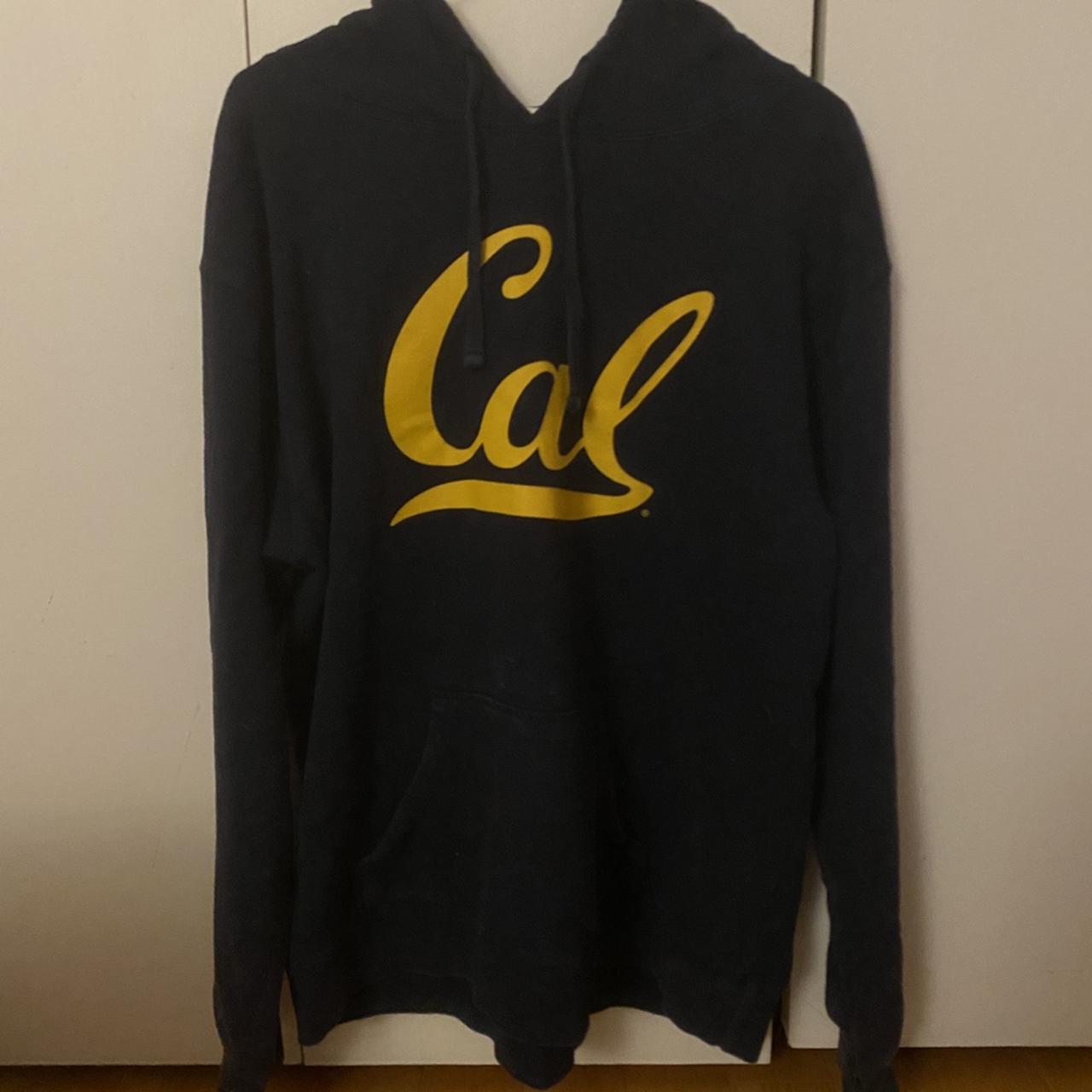 uc berkeley cal blue and gold pullover sweatshirt... - Depop