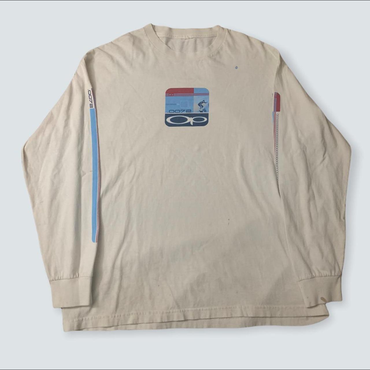 Y2K Ocean Pacific graphic longsleeve shirt No... - Depop