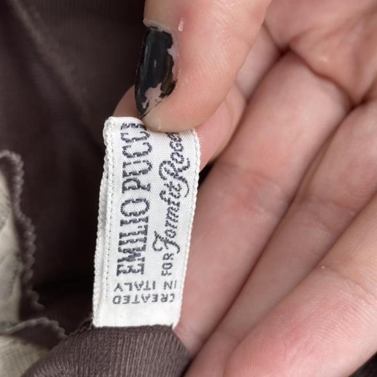 Insane 60s Emelio Pucci chocolate slip. Makes a... - Depop