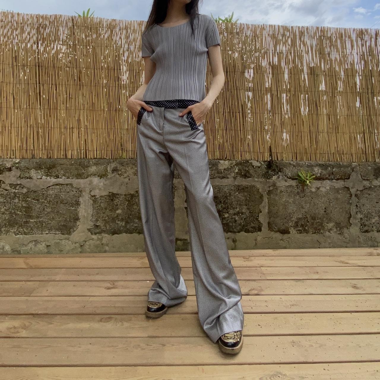 French Designer Wide leg Pants ^^ Independant... - Depop