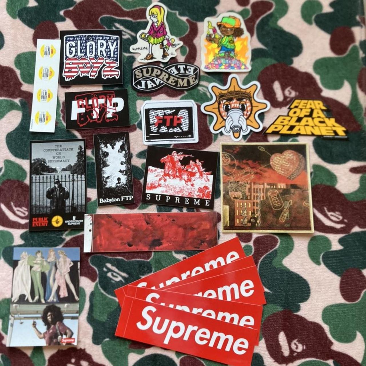 Supreme & FTP Stickers & accessories #supreme #preme - Depop