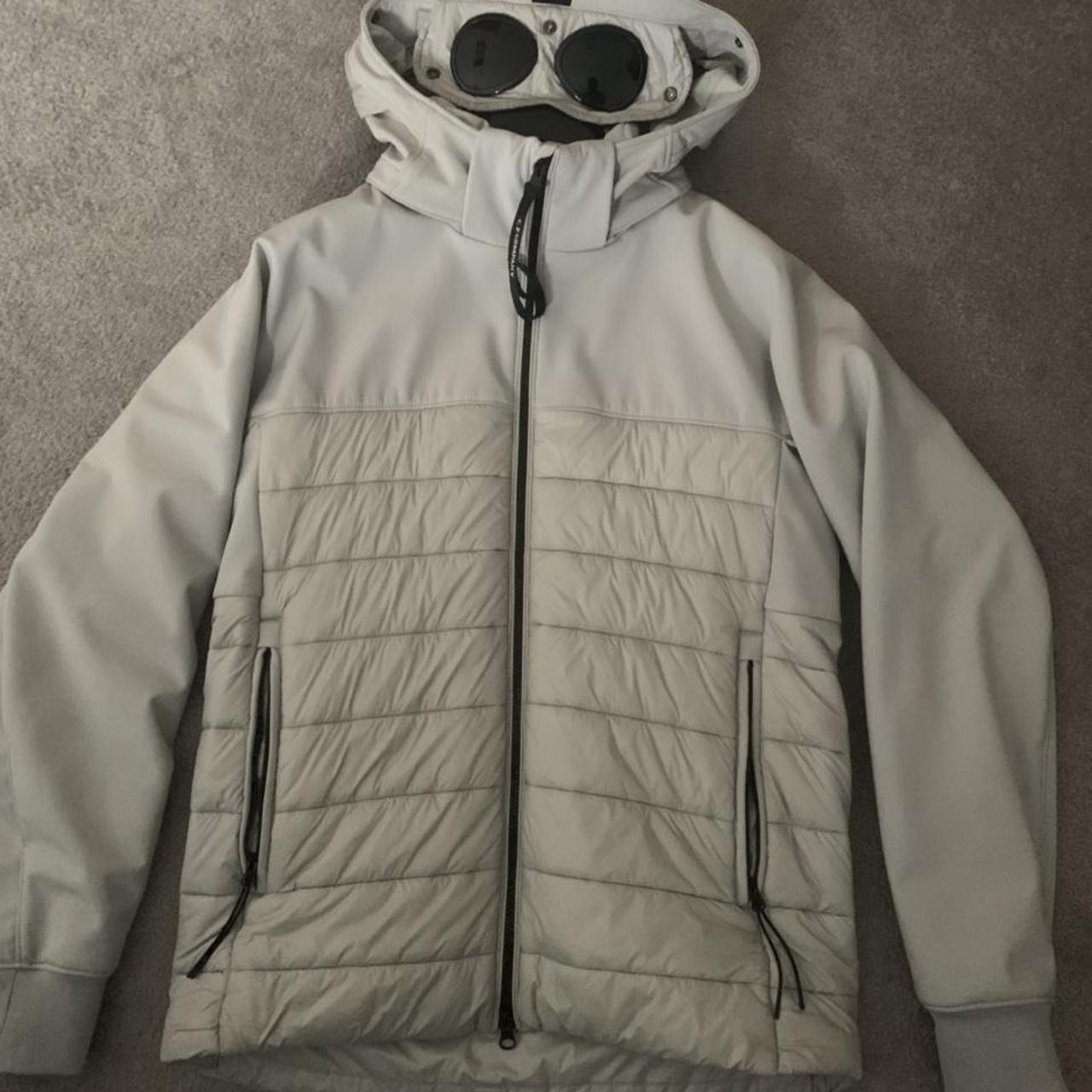 CP Company Soft Shell Down Jacket Hardly worn Mint... - Depop