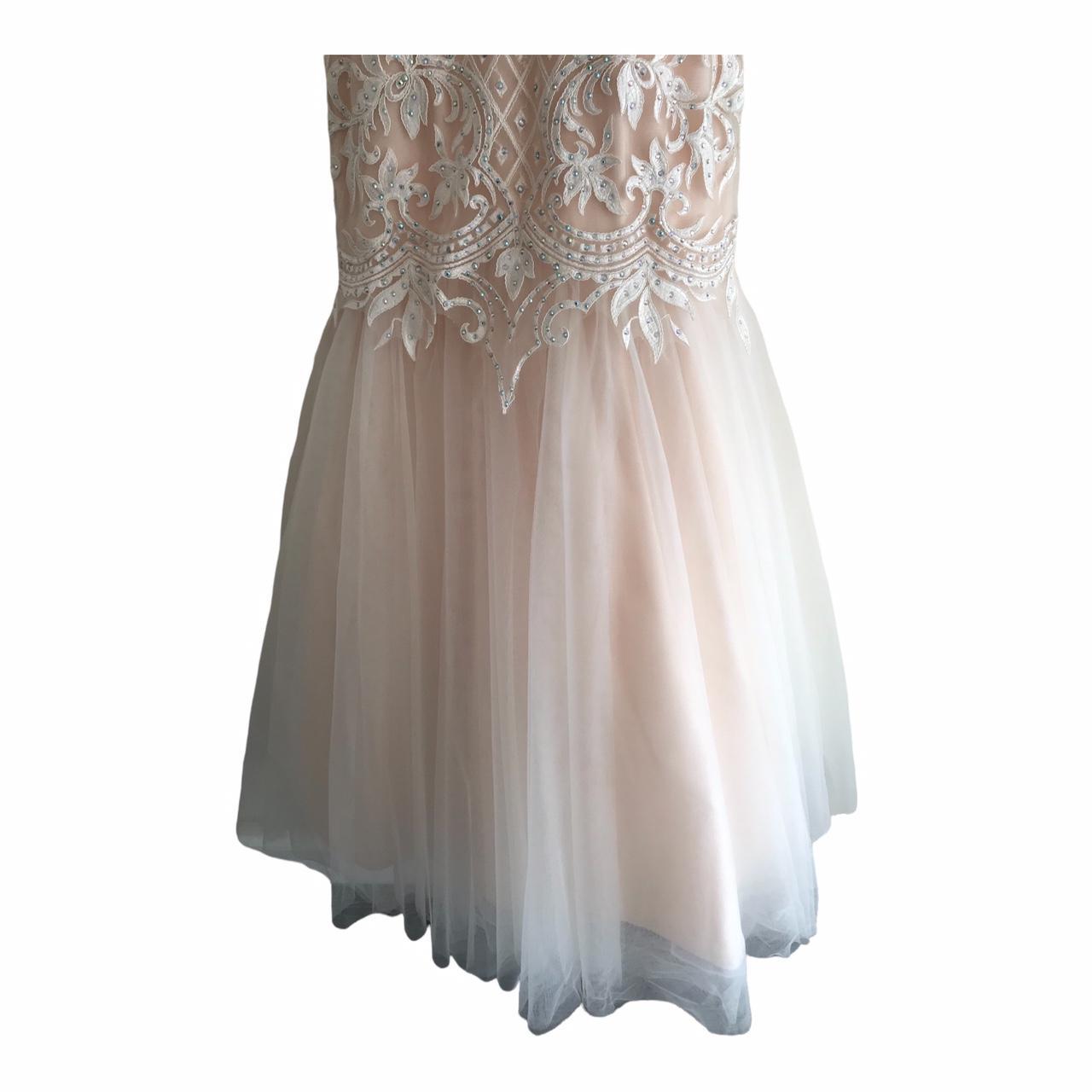 Women's Cream Dress | Depop