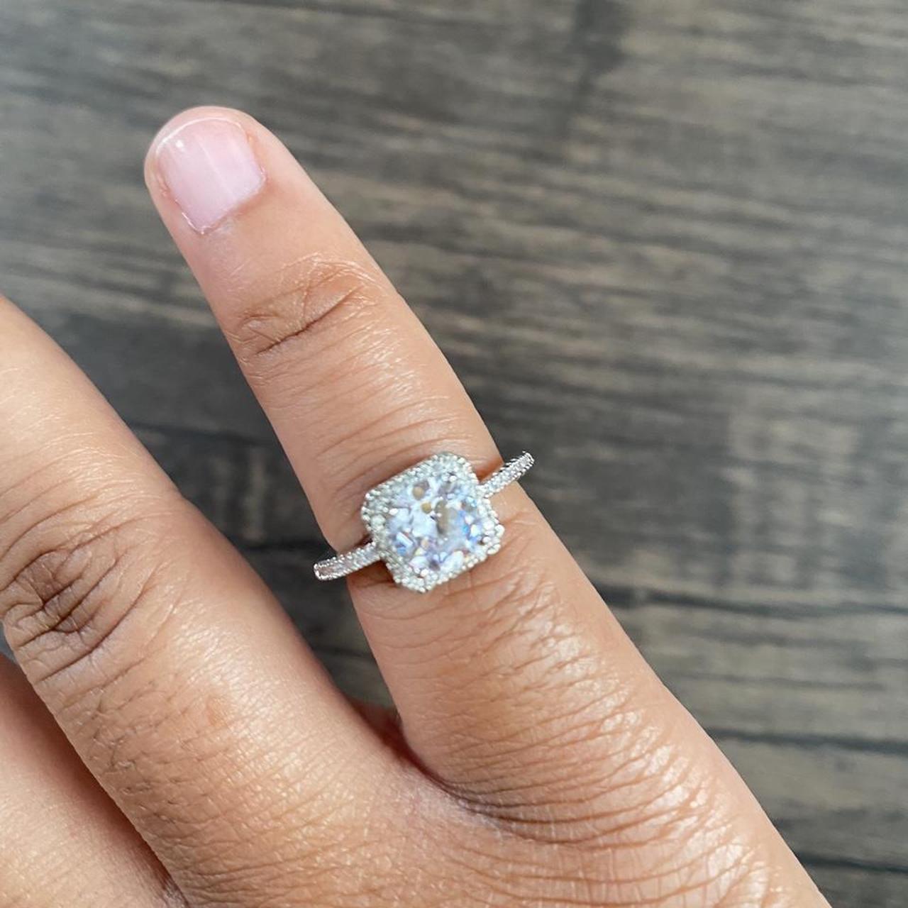 Shein silver ring dm for measurements tags:... - Depop