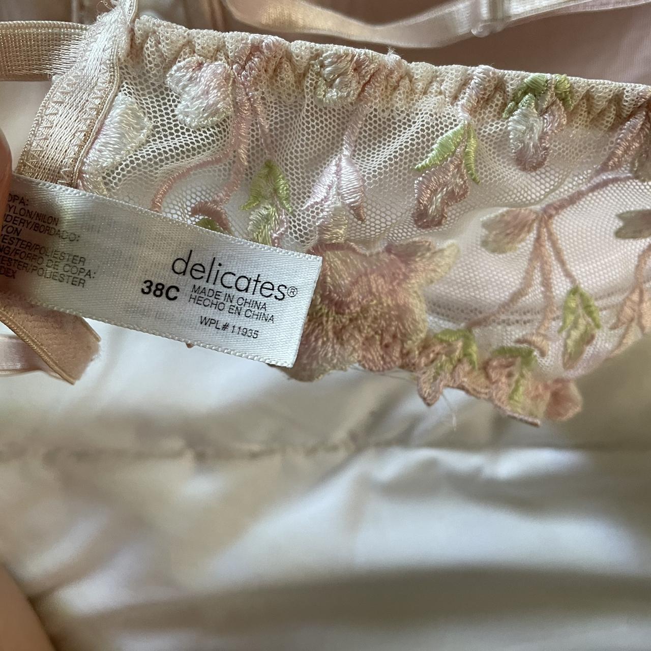 baby pink fairy mesh bra shipping ♡ $5.19 - Depop