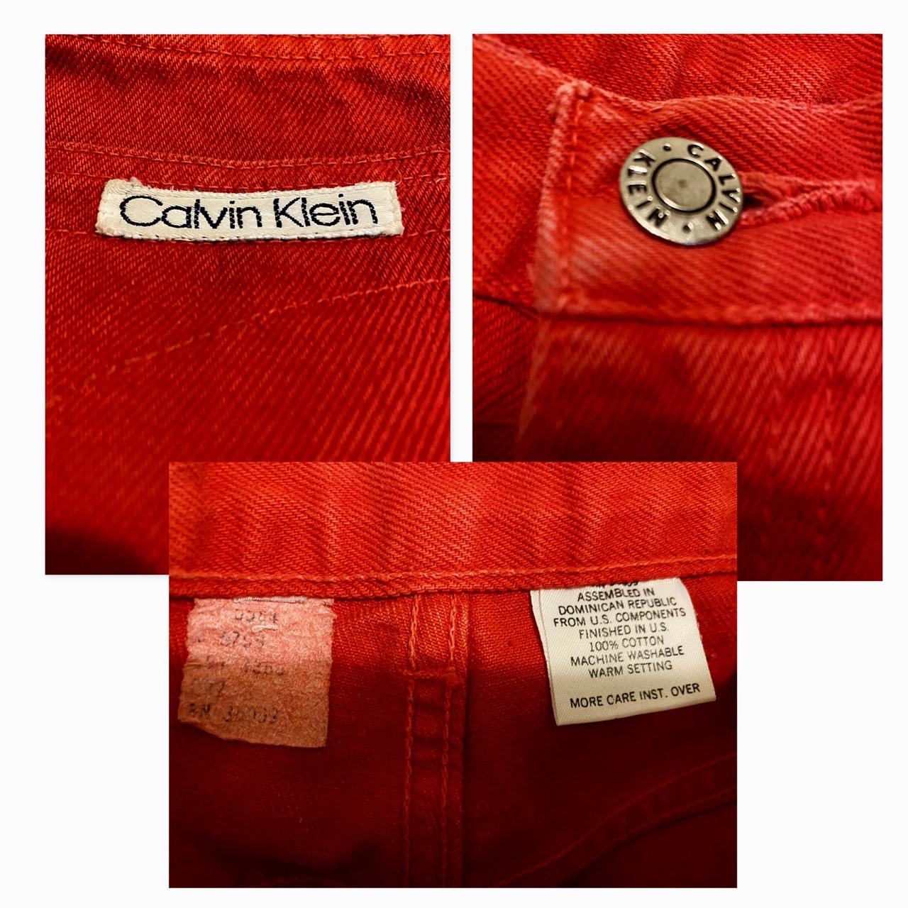 Fantastic Bright Red Vintage Calvins These Are Depop