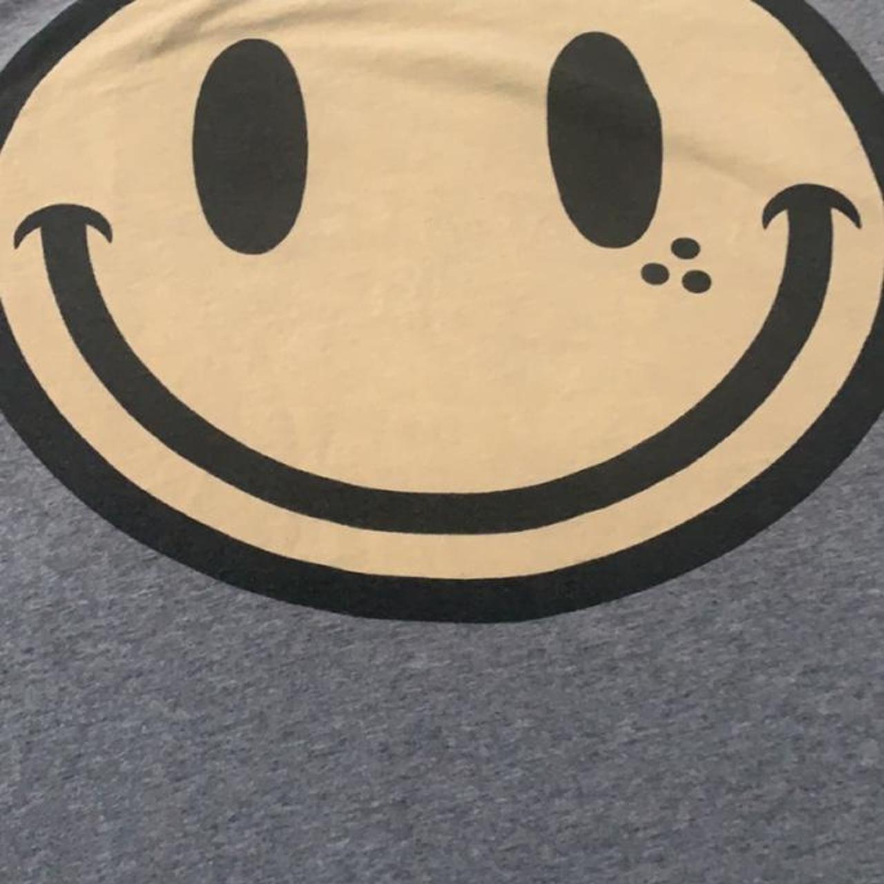 Drop dead happy life smiley shirt. Size large Good... | Depop