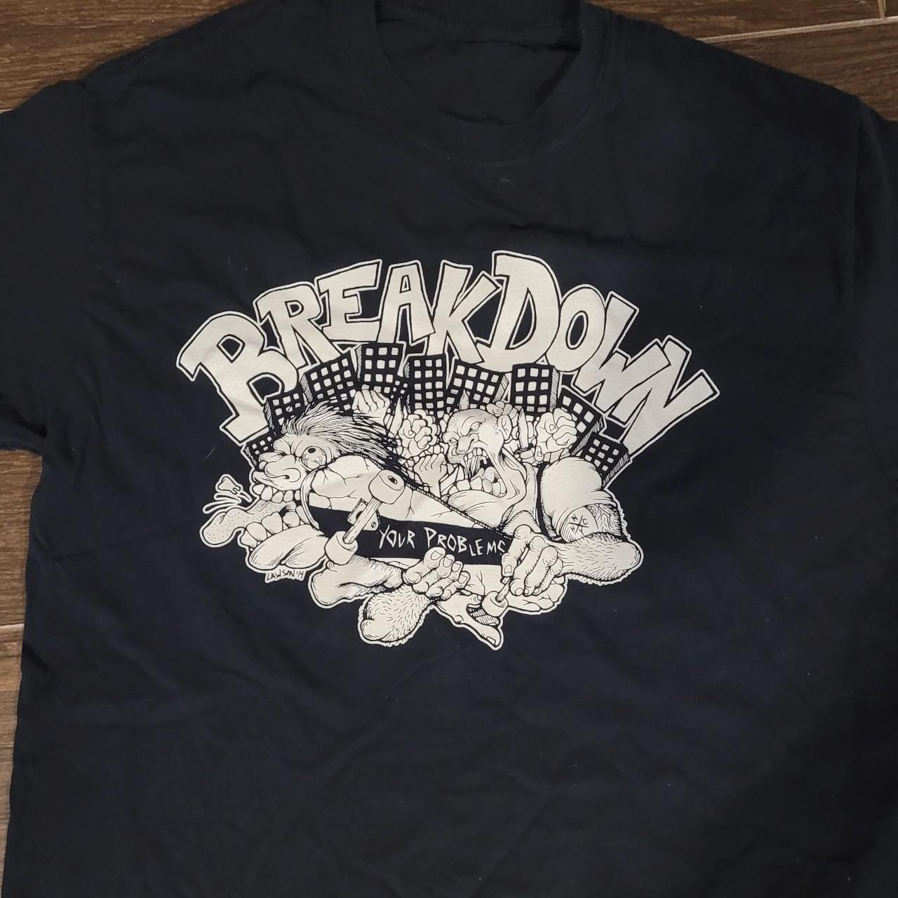 Breakdown shirt size L no tags #breakdown #nyhc... - Depop