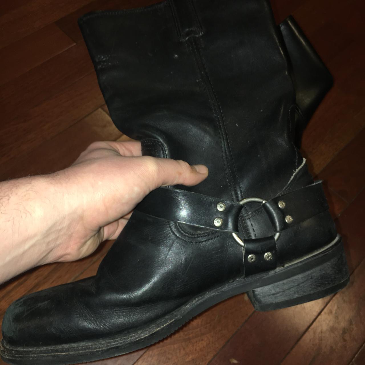 Size 13 Harley Davidson engineer boots. Barely worn... | Depop