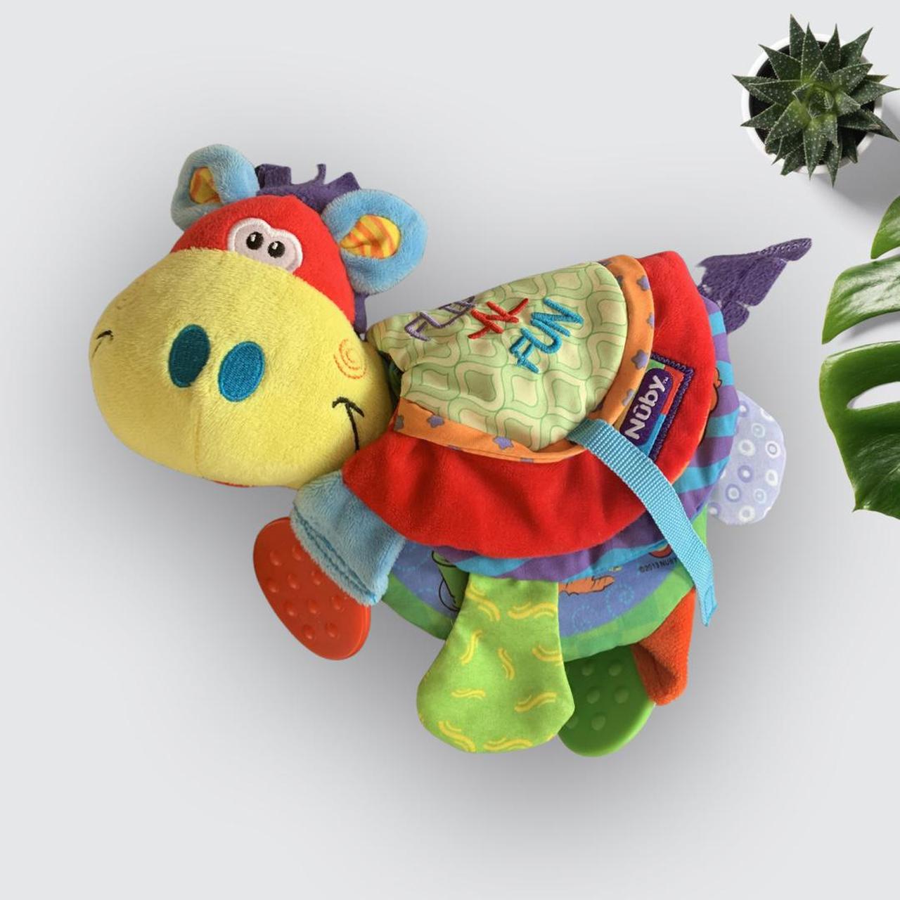 Nuby baby soft book Perfect condition 🦋 Open to... - Depop