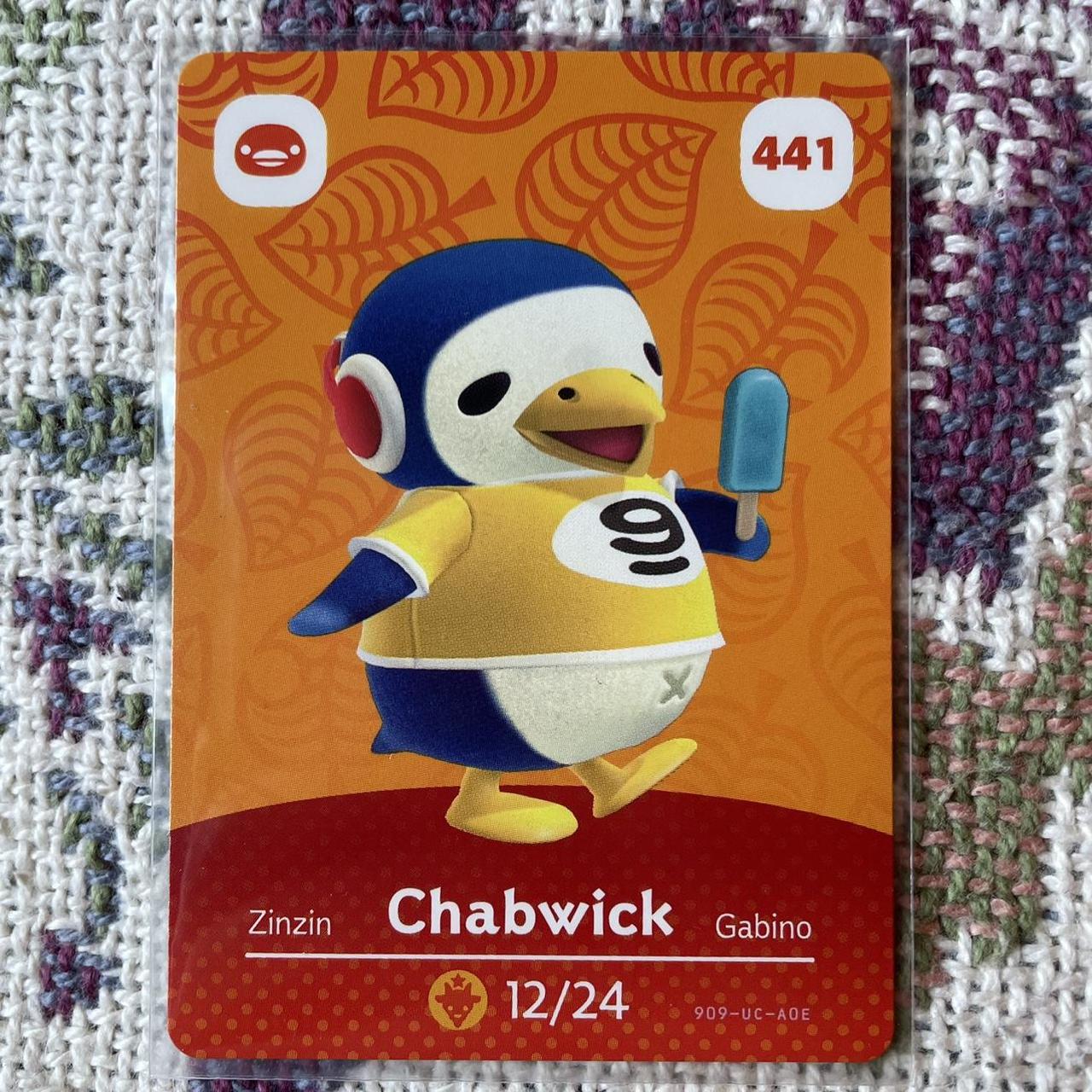 Chabwick Animal Crossing Amiibo Card! ꒰ა 🤍 ໒꒱ ꕤ... - Depop