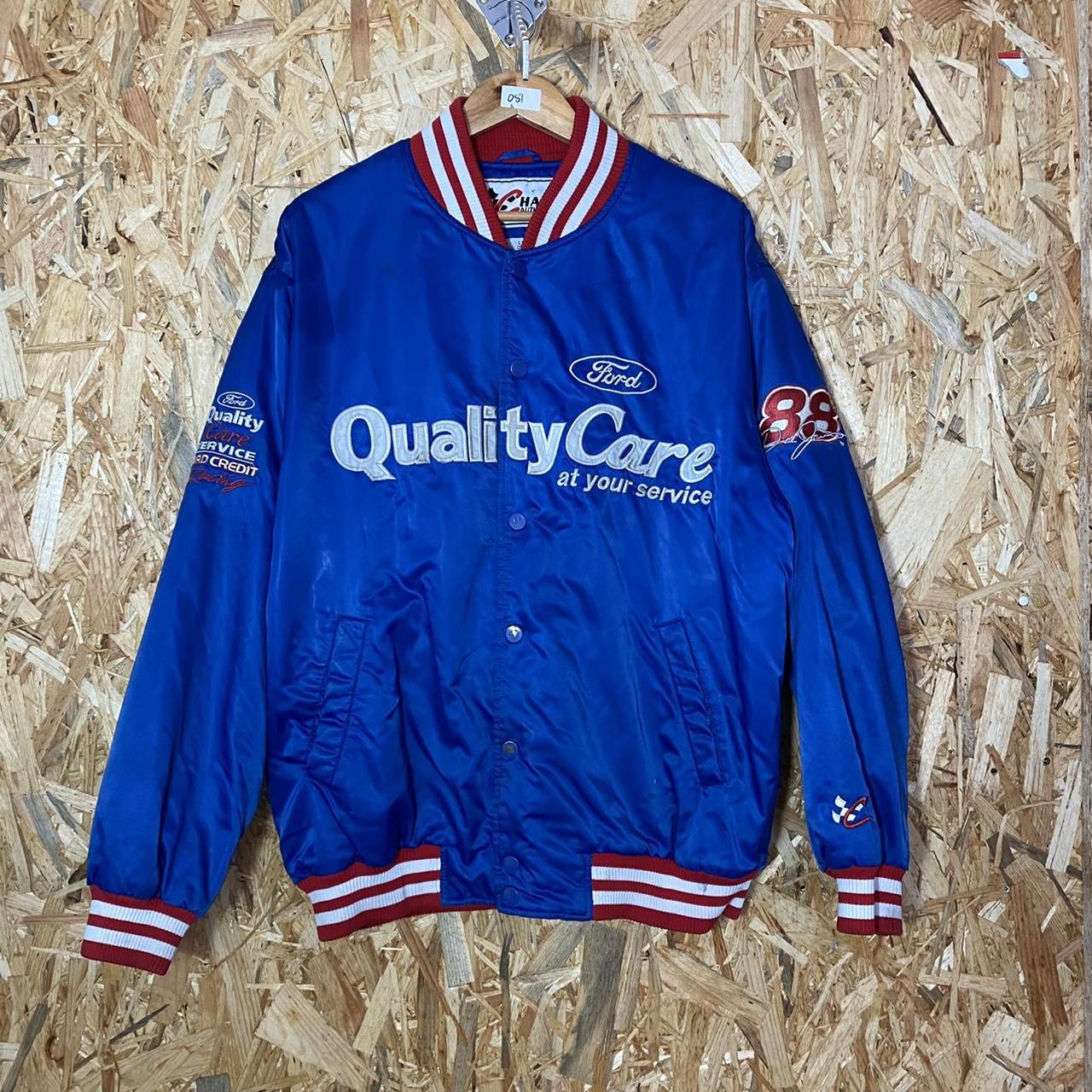 Vintage Ford NASCAR Racing Jacket. Chase Authentic... - Depop