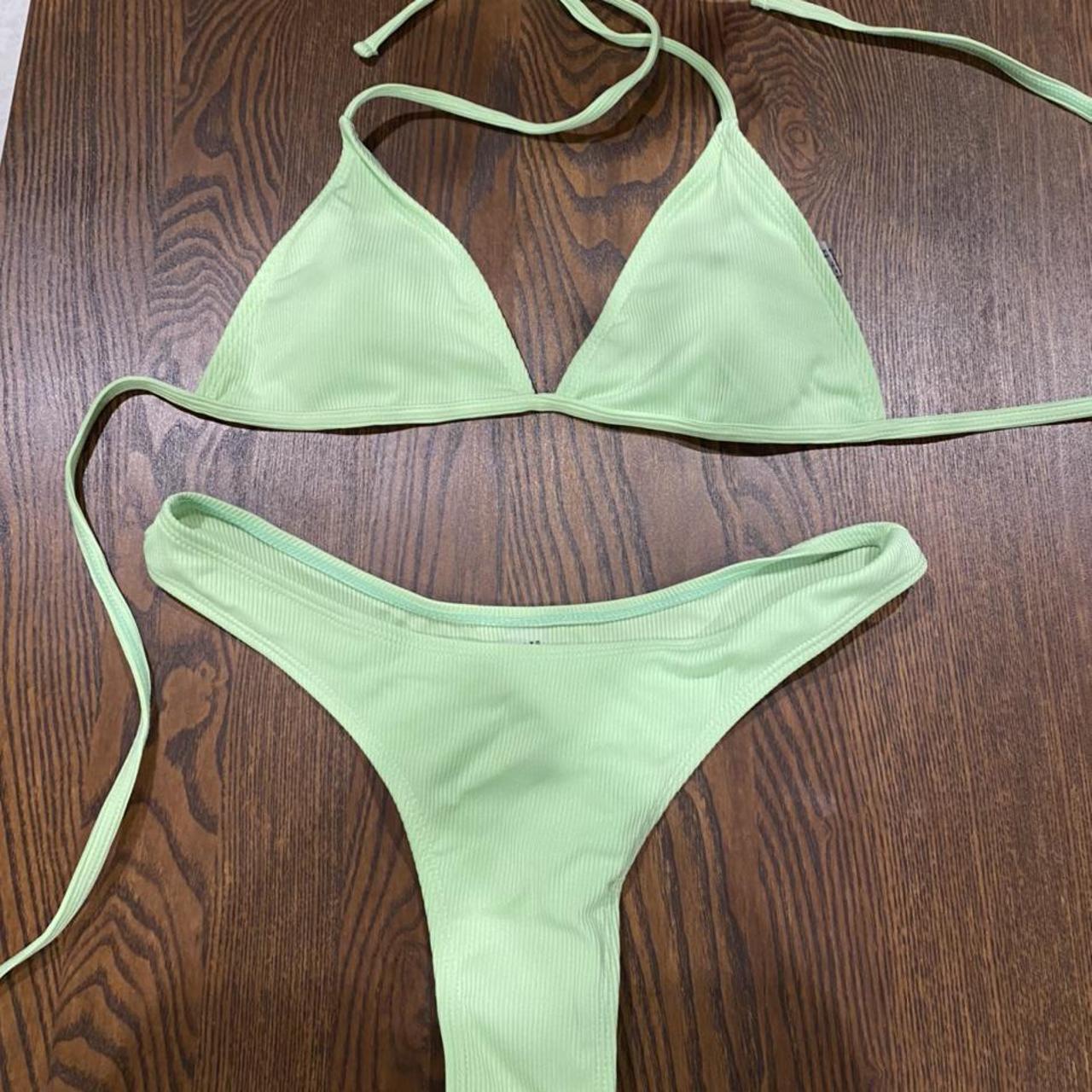 Green bikini 💚 Tags for exposure- brandy Melville,... - Depop