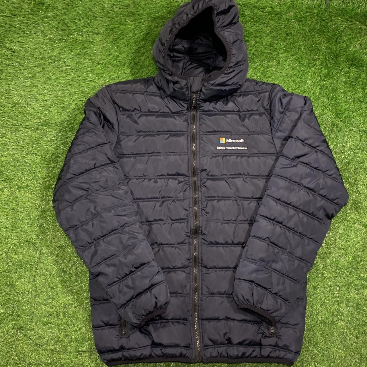 Microsoft Software employee puffer jacket men’s size... - Depop