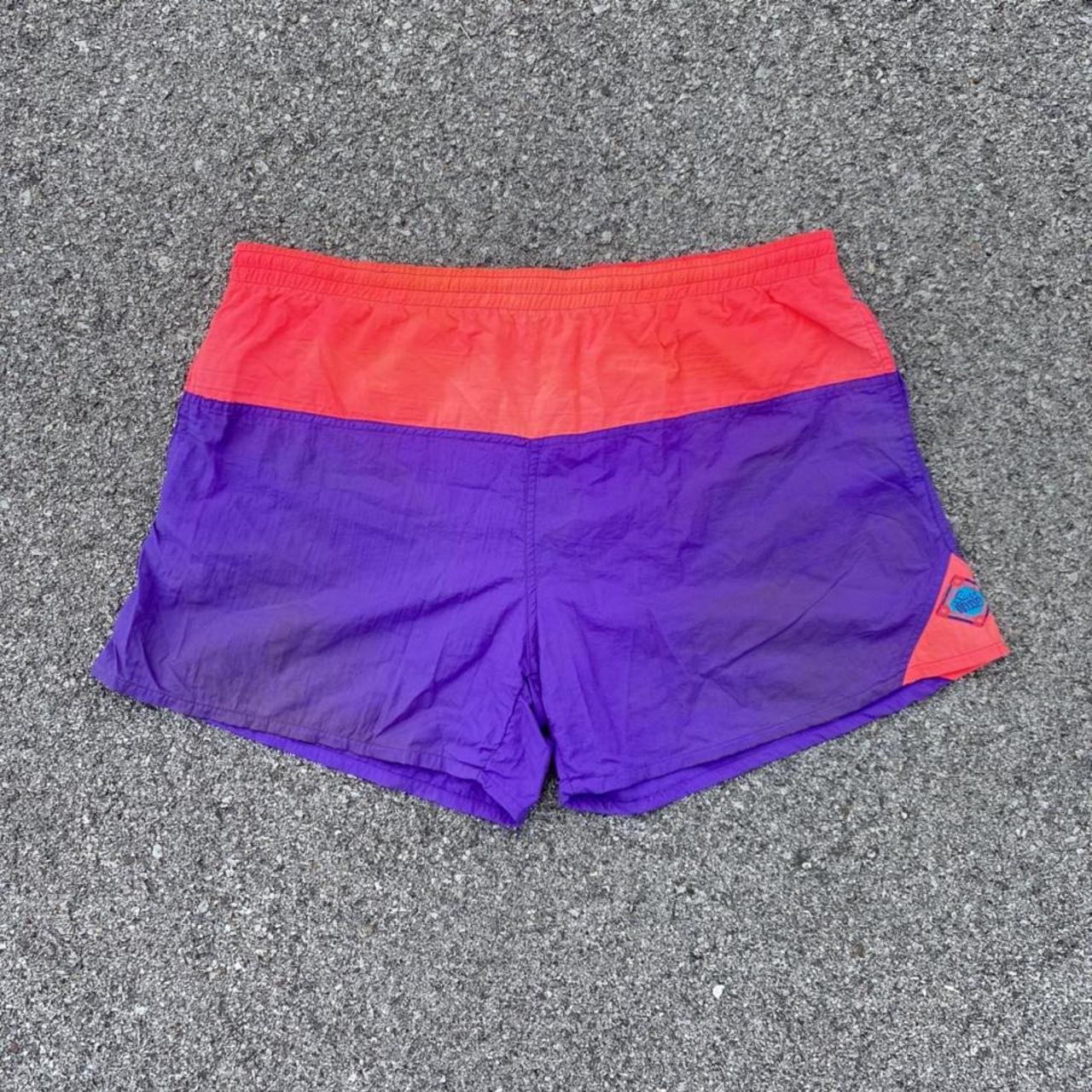 Late 80s Surf Odyssey Swim Trunks Heavy Sunfading Depop