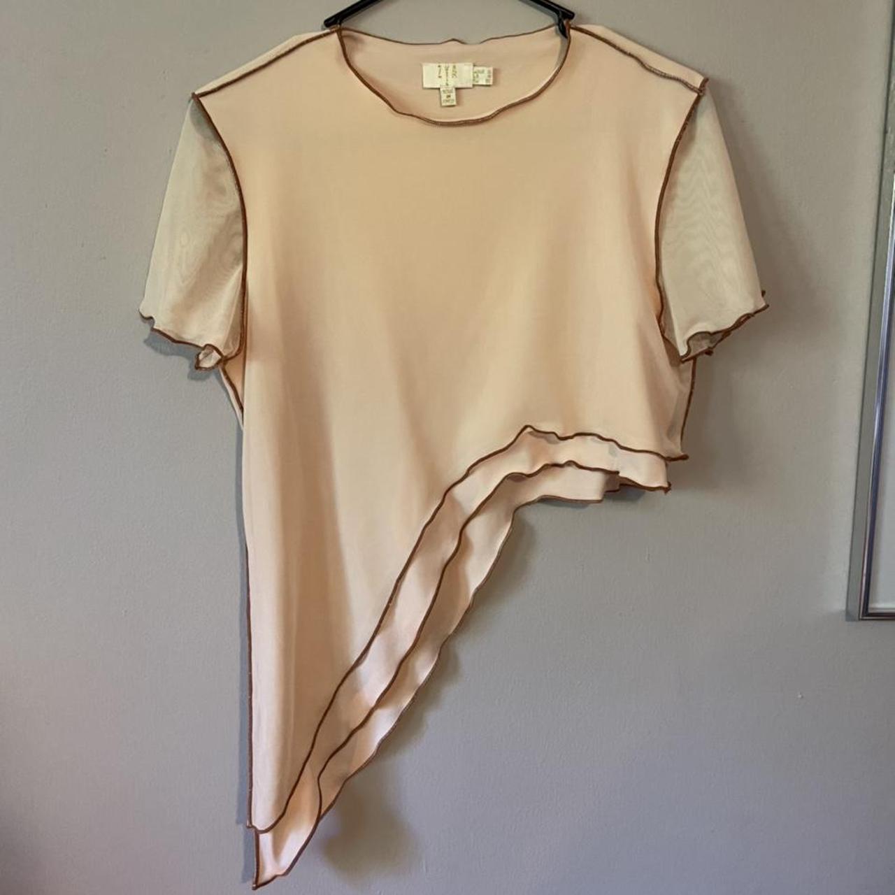 The coolest crop top ever…only half cropped!... - Depop