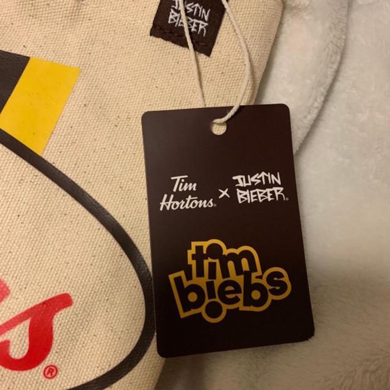 Tim Hortons Justin Bieber Tim Biebs Tote Bag - Depop