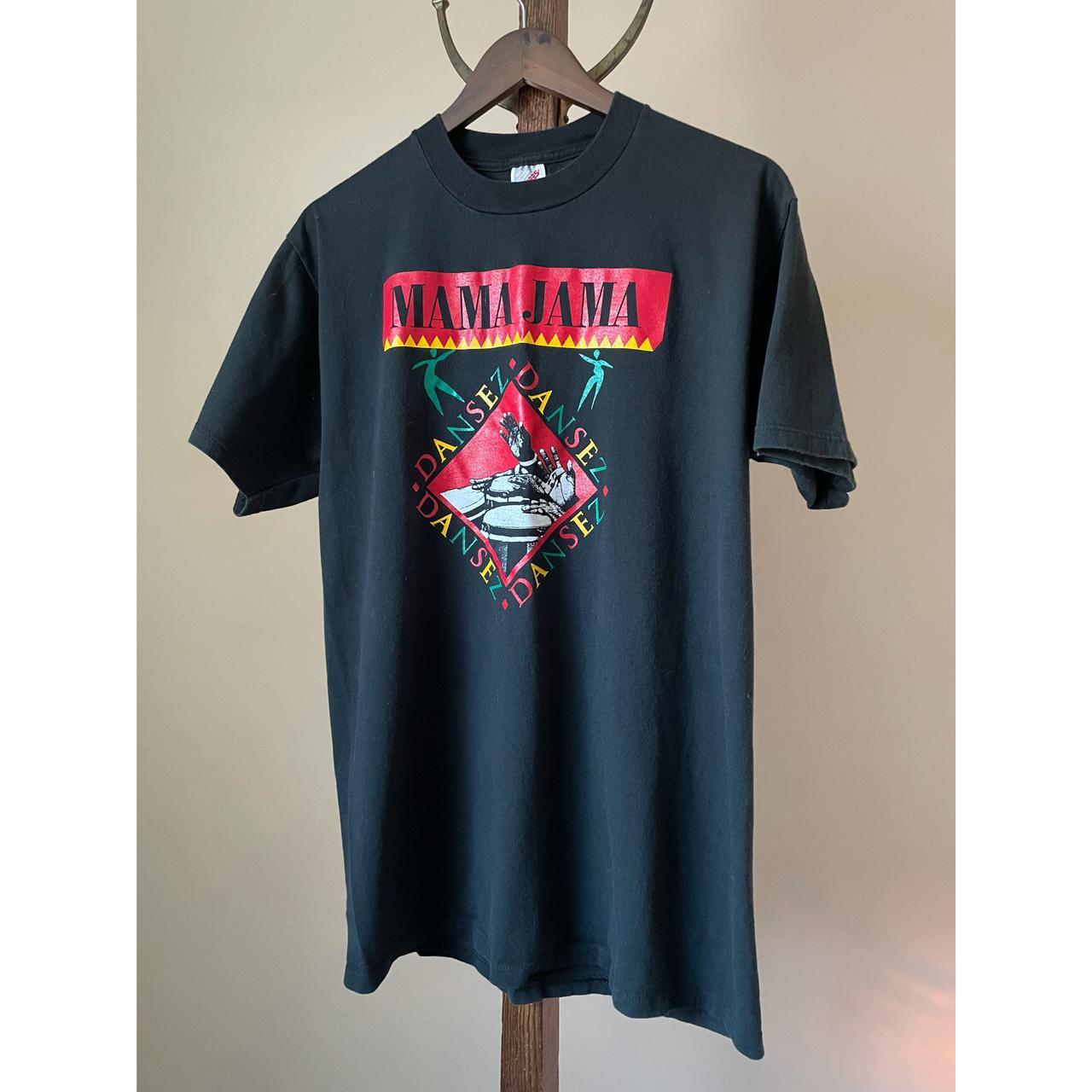 Vintage Mama Jama drum shirt. Late 90s/early 2000s... - Depop