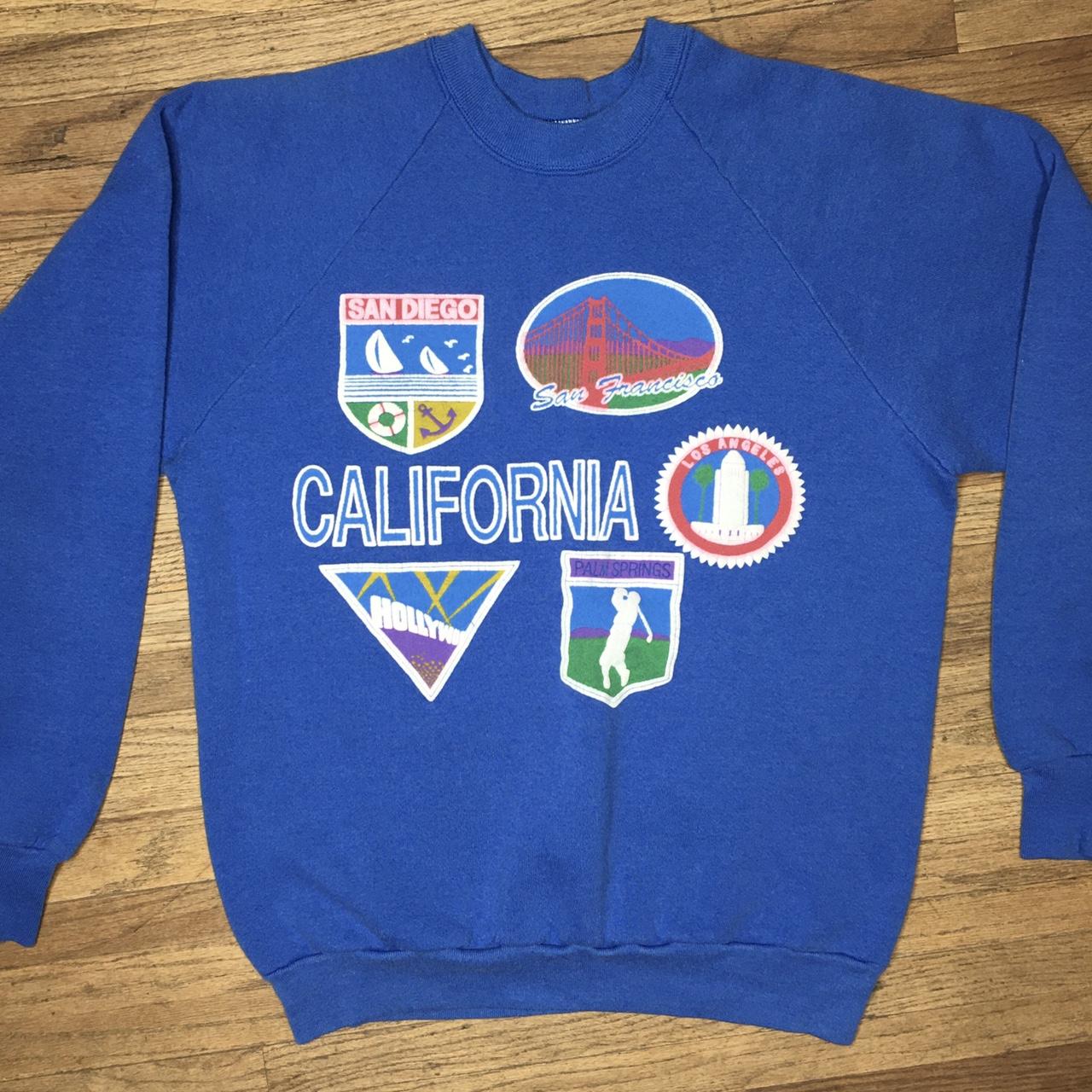 Vintage 80’s California Crew Neck Sweatshirt!!! Sooo... - Depop