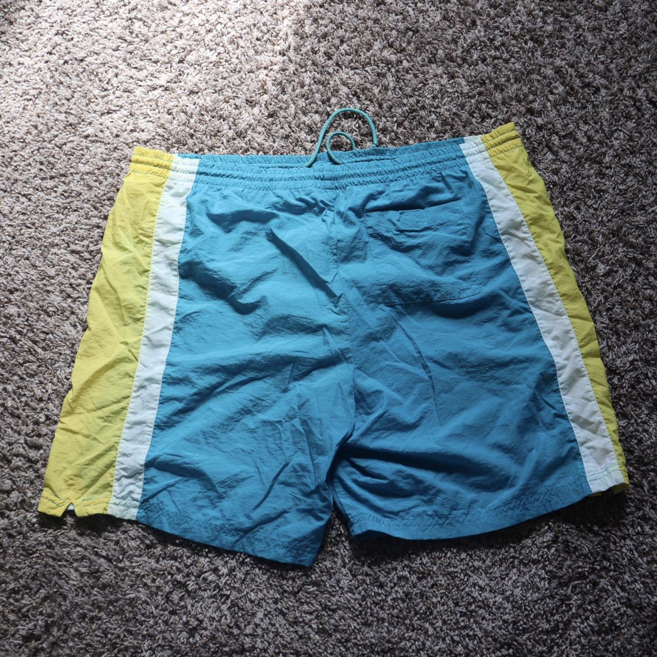 Vintage 90s swimming trunks - Depop