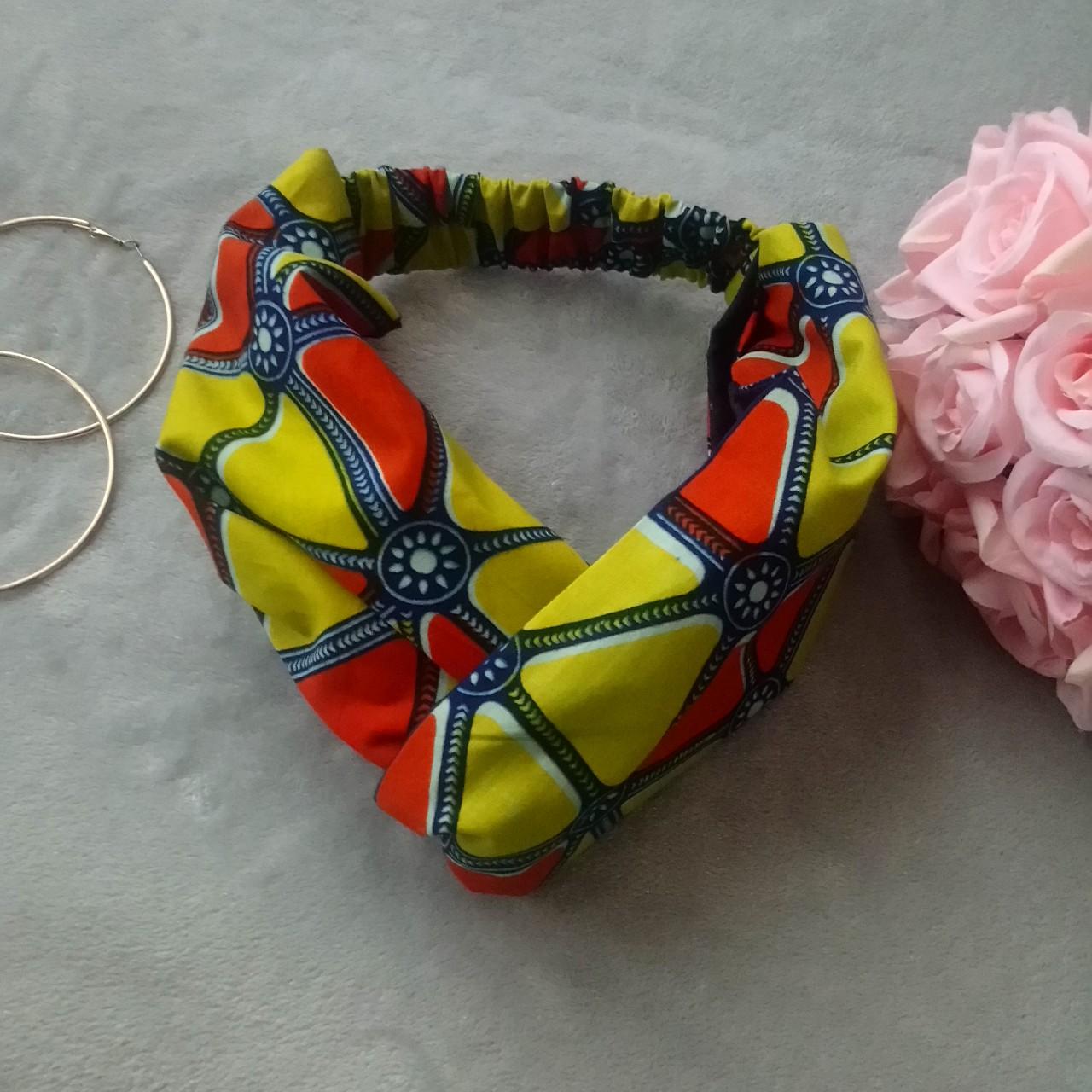 African print headband, Ankara headband, African... - Depop