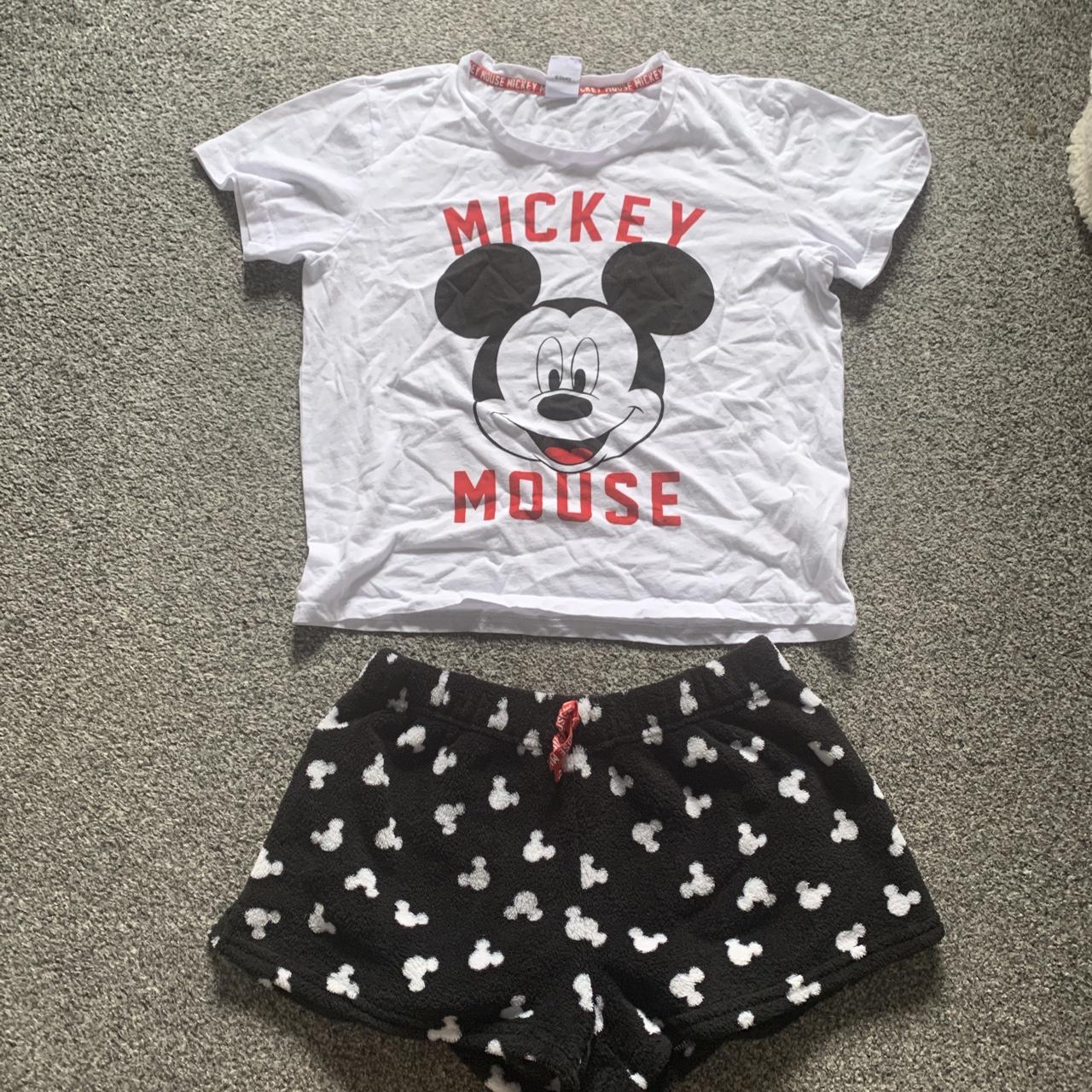 Cute Disney fluffy Micky mouse pyjamas Will fit 4-8... - Depop