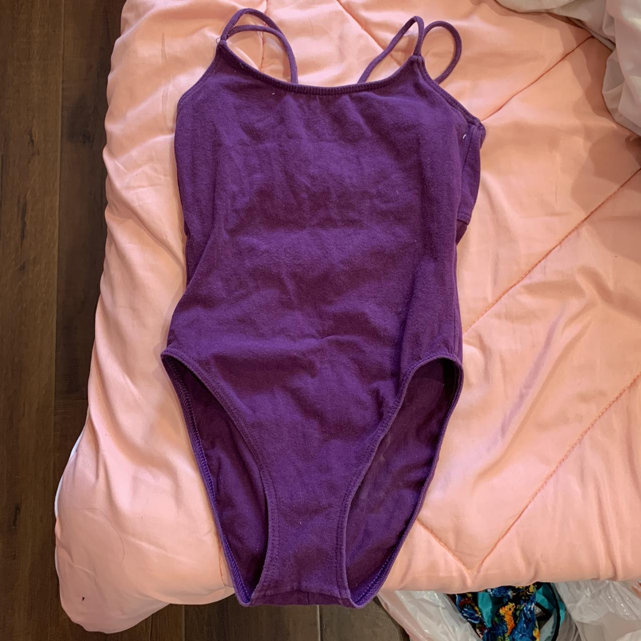 Purple ballerina dance leotard. Can be used as a one... - Depop