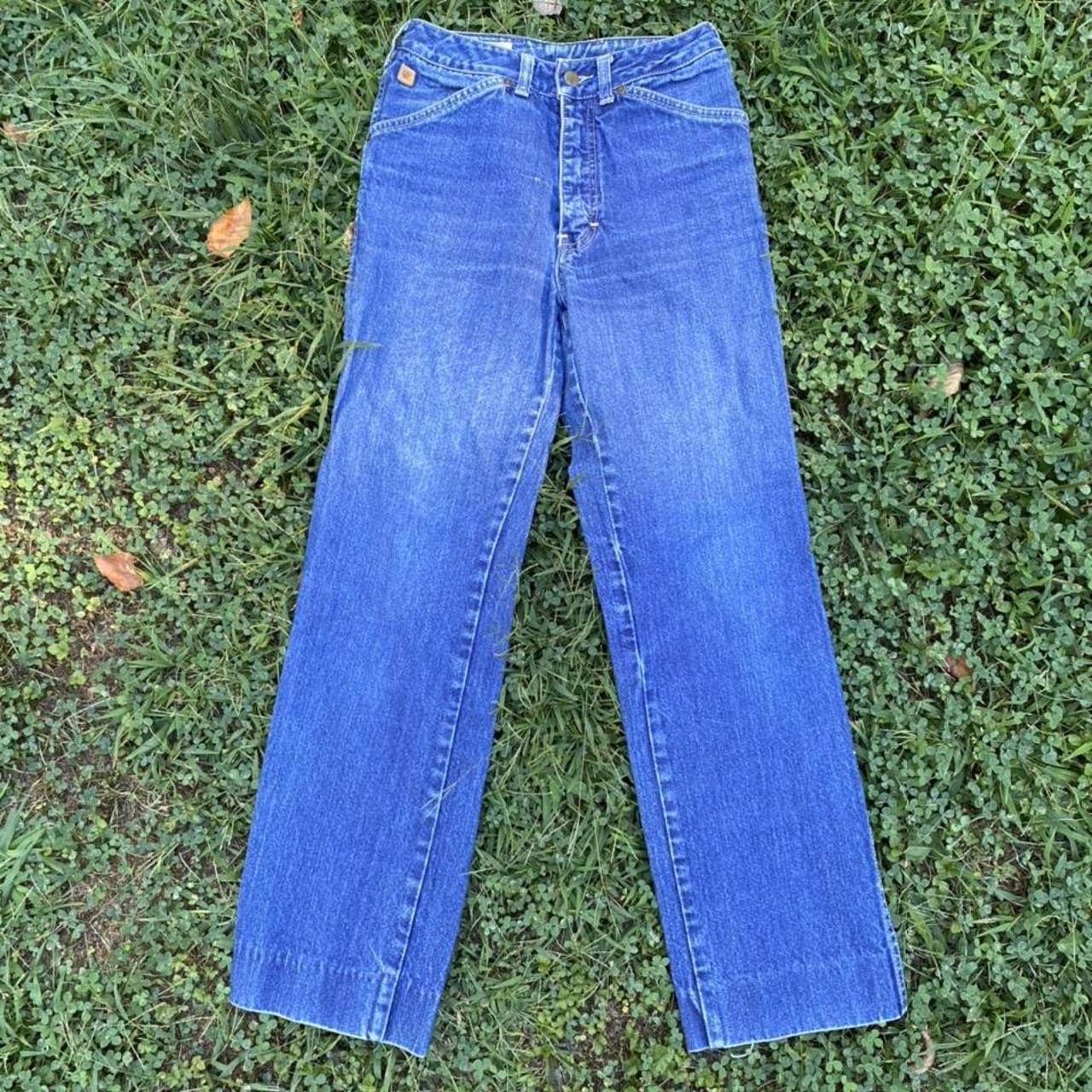 Vintage 80s straight leg jeans. Jesse Jeans brand.... - Depop
