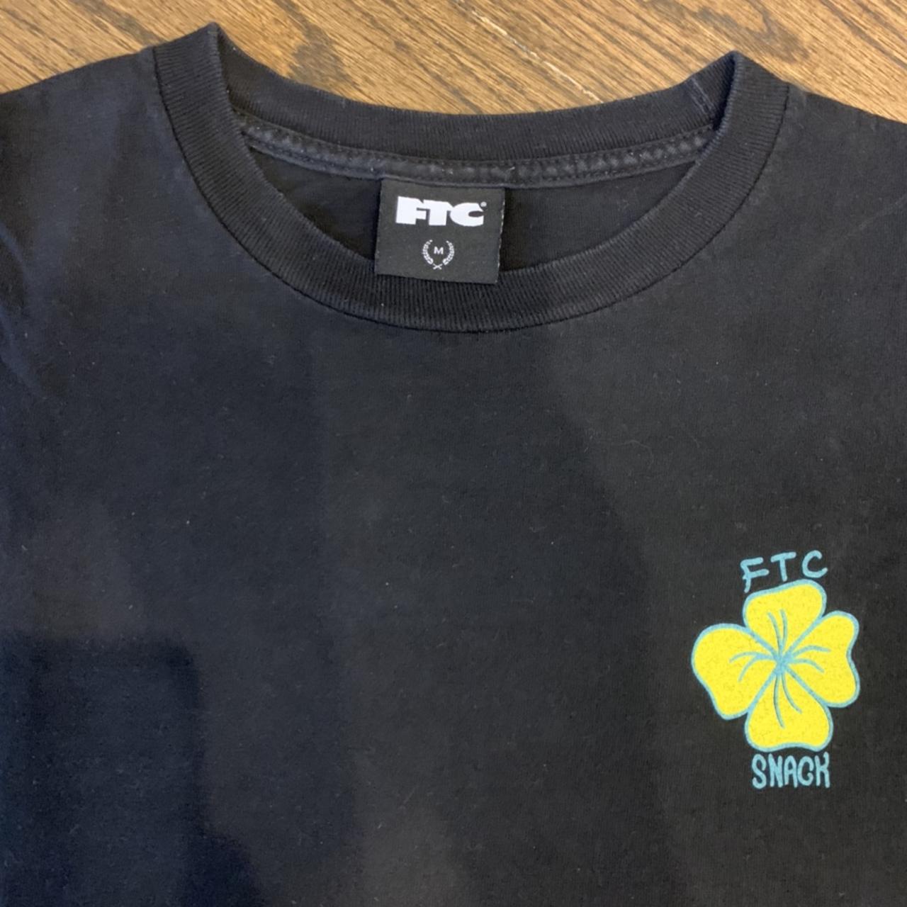 FTP Men's Black T-shirt | Depop