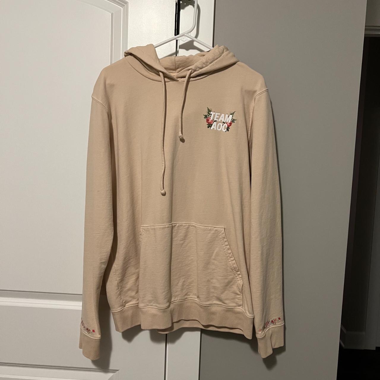 Women's Cream Hoodie | Depop