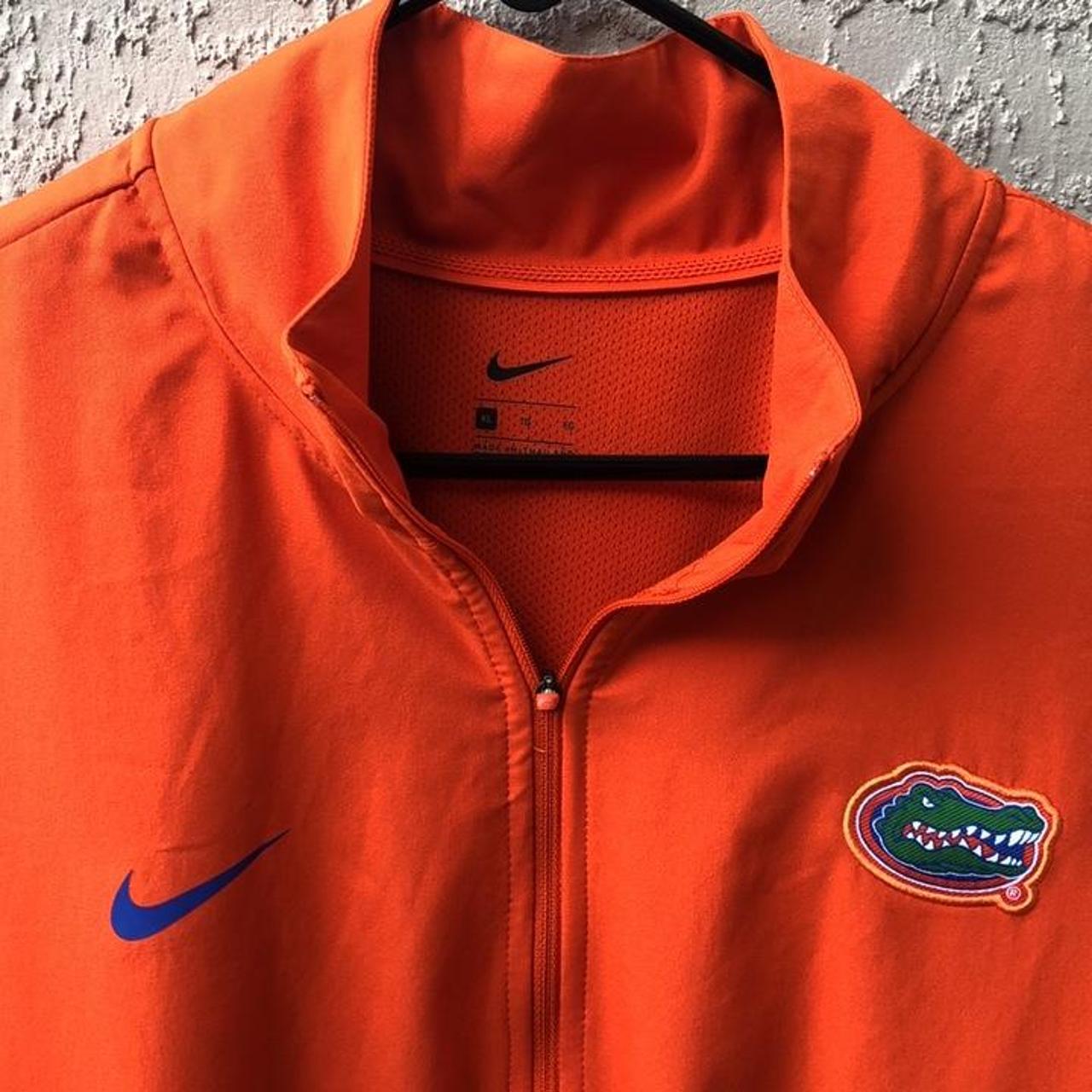 Nike On Field Florida Gators Zip Up Jacket... - Depop