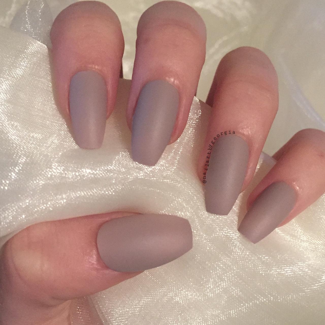 Brown Nails Depop