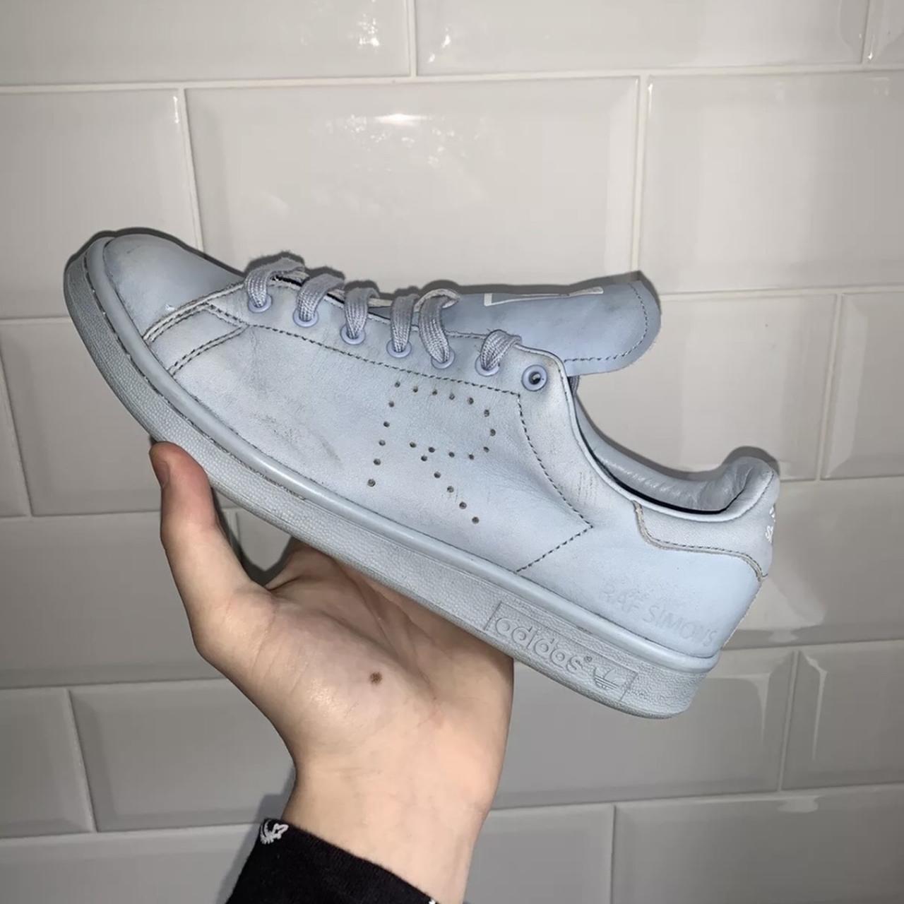 Adidas x Raf Simons Stan Smith Blue AW16... - Depop