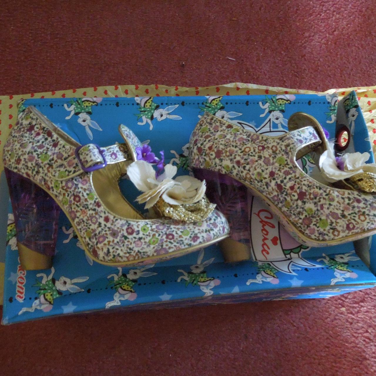 Lovely Irregular choice shoes complete with box.... - Depop