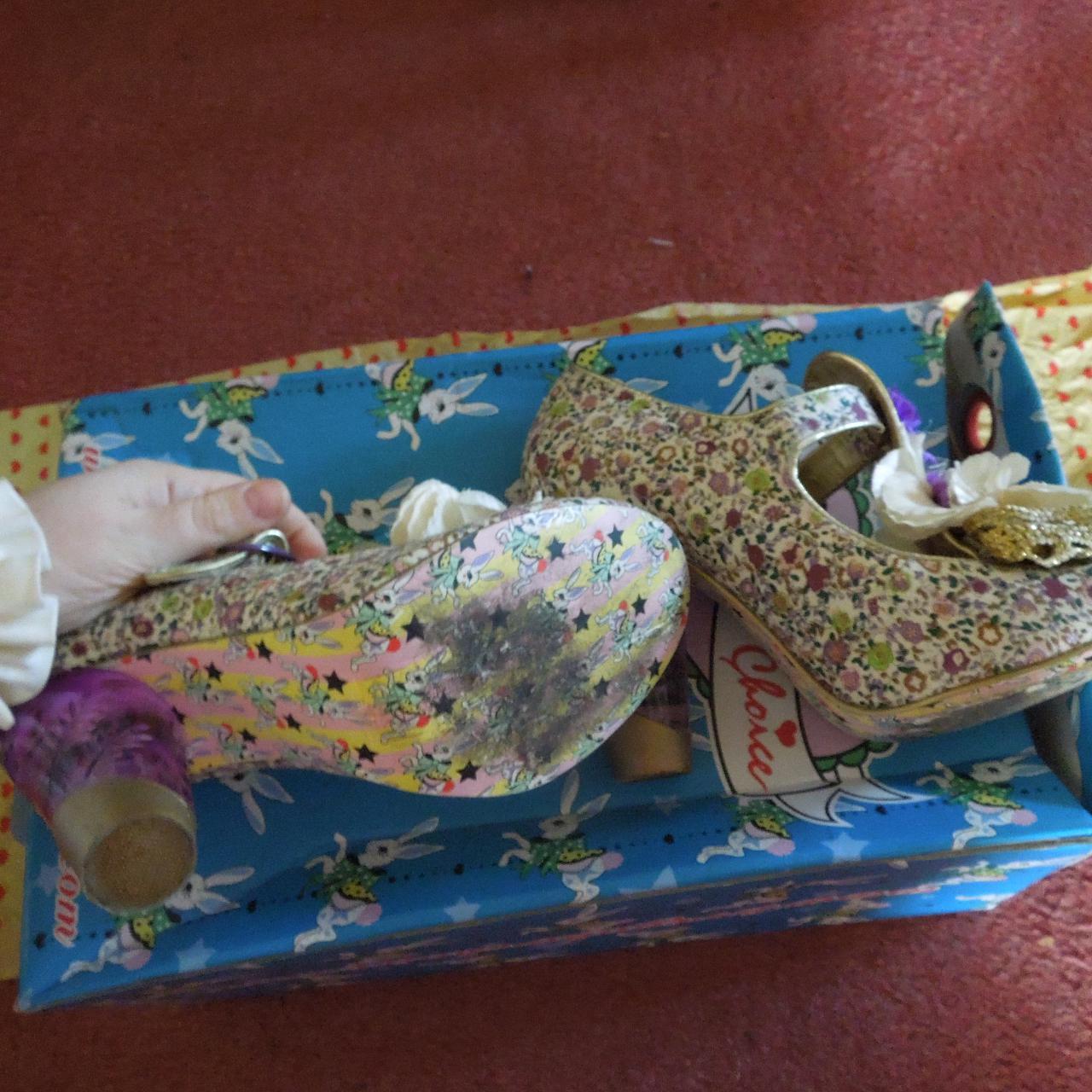 Lovely Irregular choice shoes complete with box.... - Depop