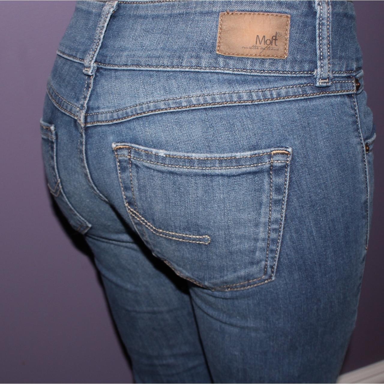 Low rise Moft jeans, size 25. Fits small/xsmall (5”6... - Depop