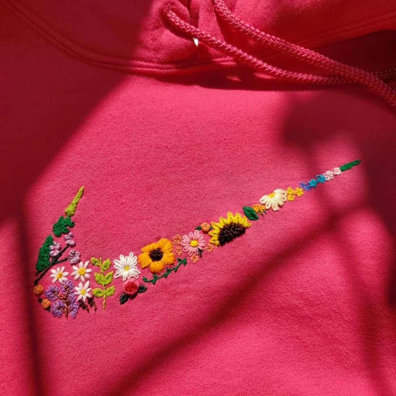 BRAND NEW HAND EMBROIDERED T-shirt DESIGN 👕... - Depop